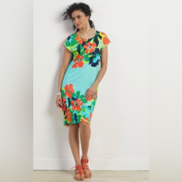 Soft Surroundings | Dresses | Nwt Soft Surroundings Leilani Dress ...